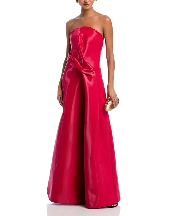 KATE BARTON Liquid Gown - Raspberry