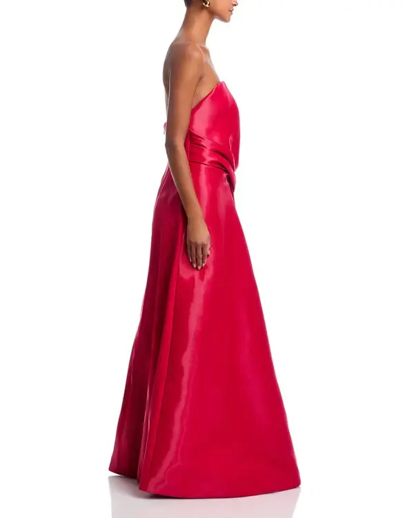 KATE BARTON Liquid Gown - Raspberry