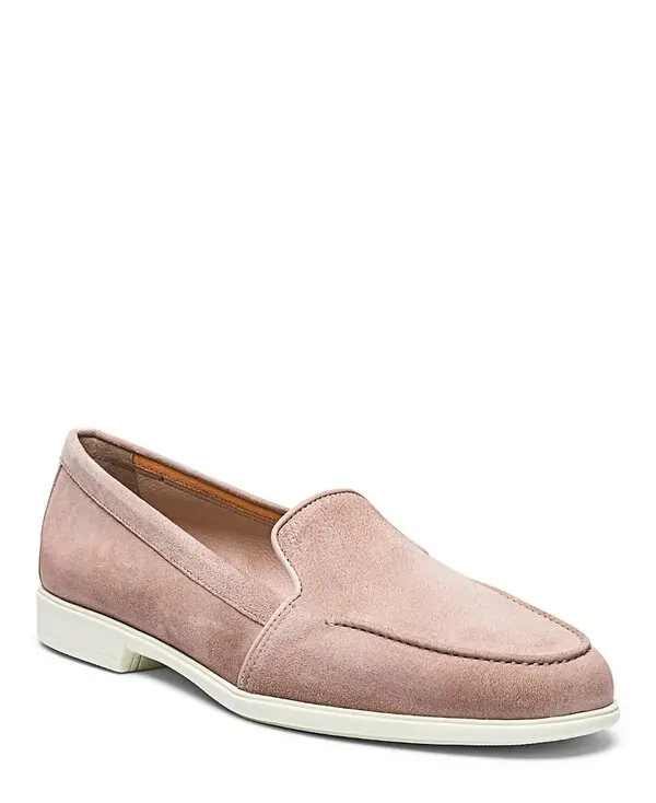 Santoni Suede Loafer - Light/pastel Pink