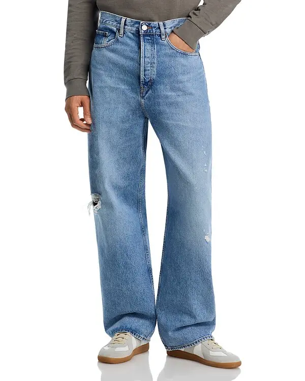 FRAME Baggy Fit Jeans - Aeris Grind