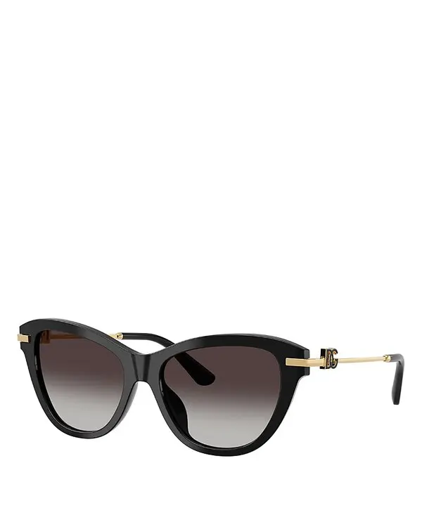 Dolce & Gabbana Butterfly Sunglasses, 53mm - Black