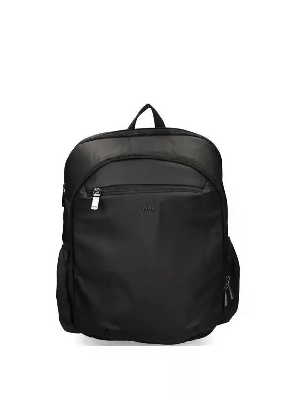 BOSS Zip-up Backpack - Black