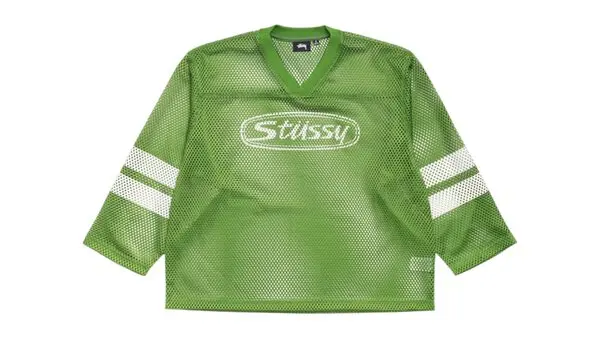 StÜssy Team Jersey Trucker Cap - Green
