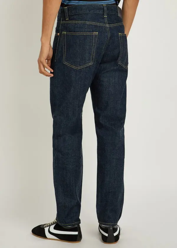 BLUE BLUE Relaxed Tapered-leg Jeans