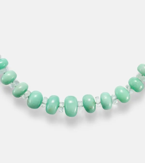 Ileana Makri Beaded Gemstone Necklace
