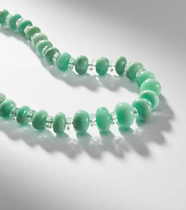 Ileana Makri Beaded Gemstone Necklace