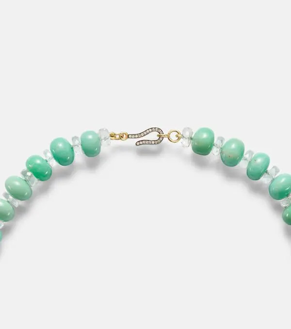 Ileana Makri Beaded Gemstone Necklace