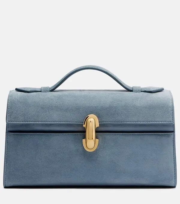 Savette Symmetry Pochette Mini Top-handle Bag - Blue
