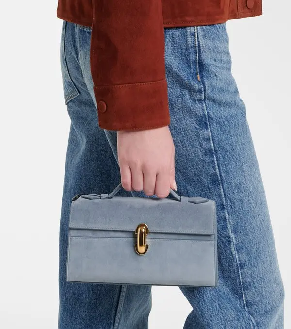 Savette Symmetry Pochette Mini Top-handle Bag - Blue
