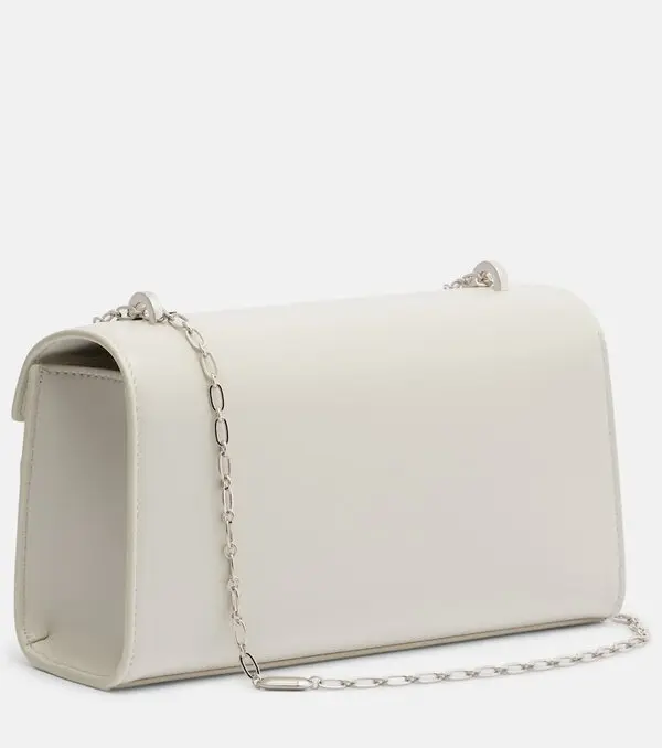Savette Symmetry Chain Mini Leather Crossbody Bag