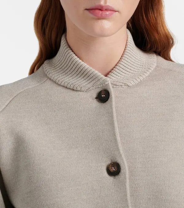 Jacquemus Lavande Wool-blend Cardigan