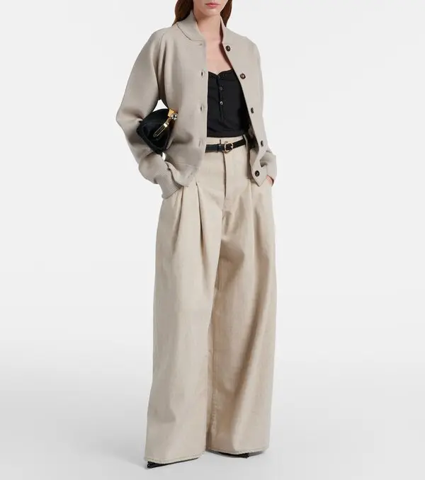 Jacquemus Lavande Wool-blend Cardigan