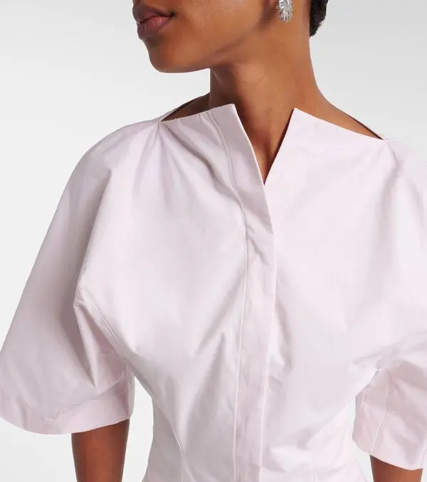 Jacquemus Moisson Cotton Poplin Shirt