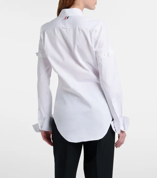Thom Browne Logo Cotton Shirt