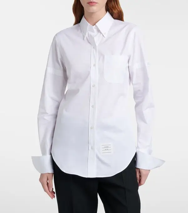 Thom Browne Logo Cotton Shirt