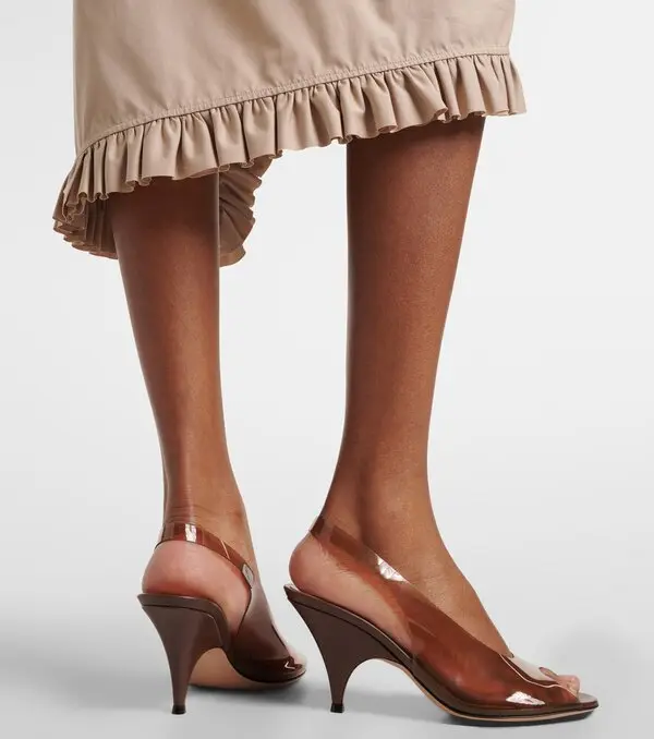 GIANVITO ROSSI Tpu Slingback Sandals
