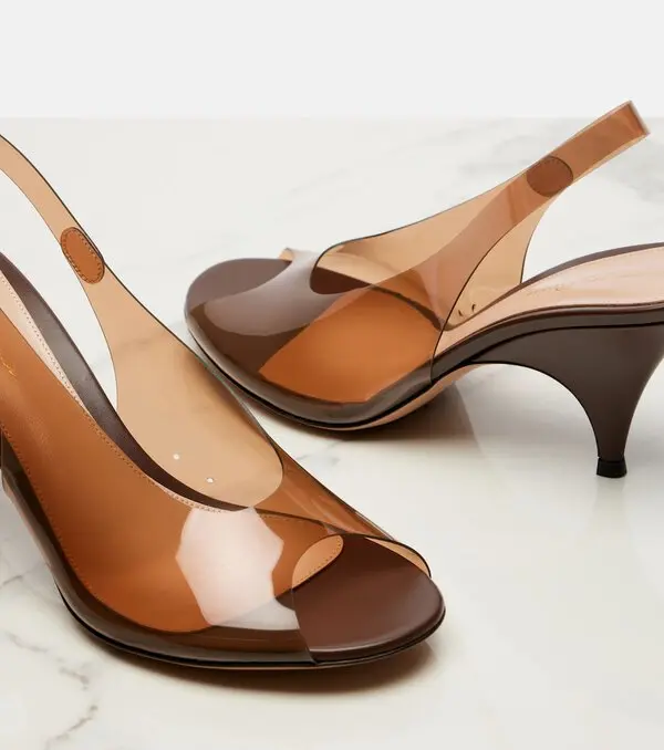 GIANVITO ROSSI Tpu Slingback Sandals