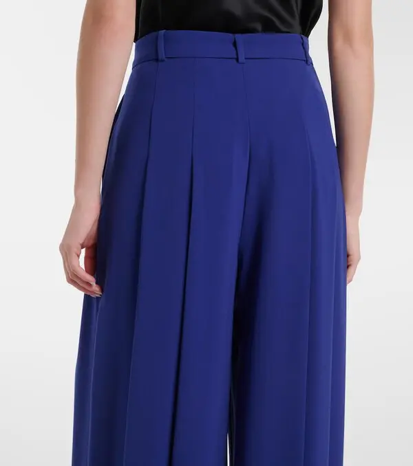 Max Mara Valico Pleated Wide-leg Pants