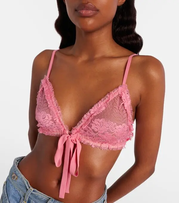 Attico Lace Bra Top
