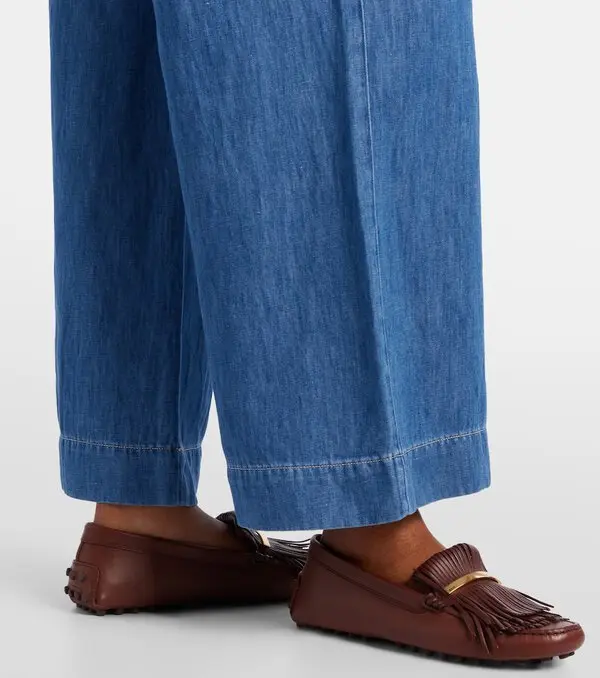 Max Mara Astice Wide-leg Jeans - Blue