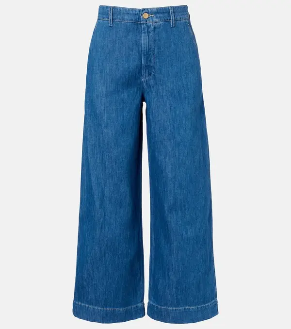 Max Mara Astice Wide-leg Jeans - Blue