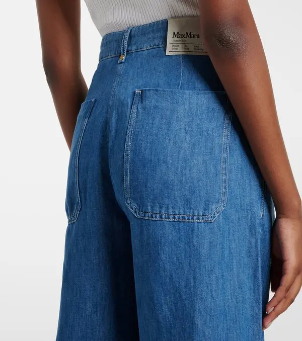 Max Mara Astice Wide-leg Jeans