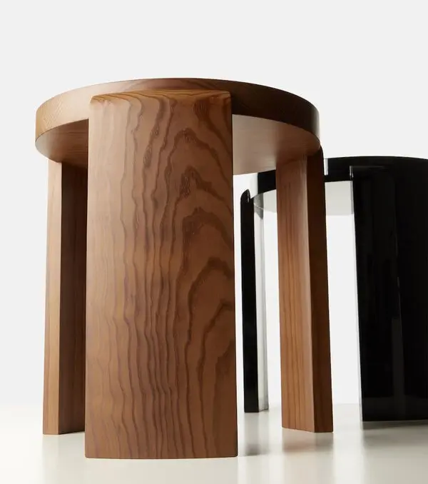 LOUISE ROE Spina Pine Stool