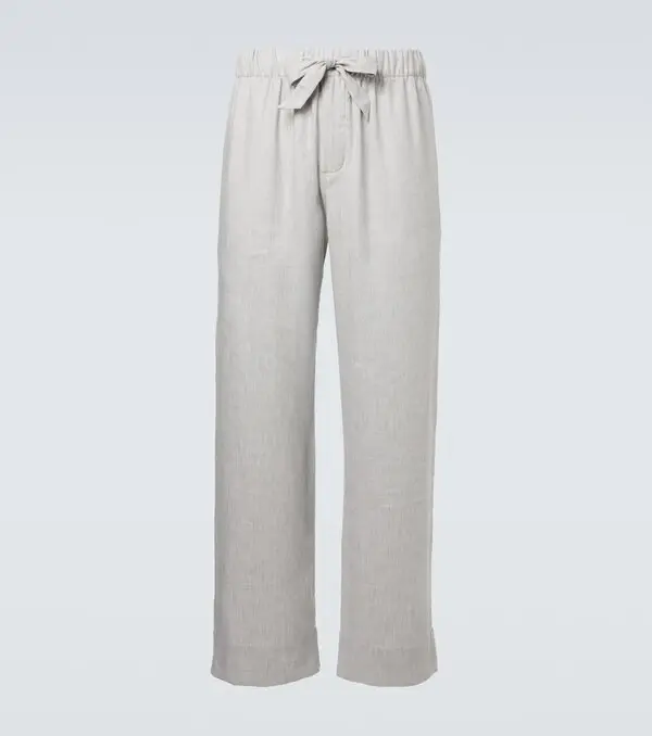 Frescobol Carioca Luan Straight Pants - Grey