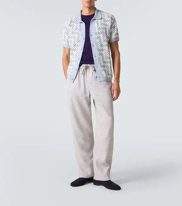 Frescobol Carioca Luan Straight Pants - Grey