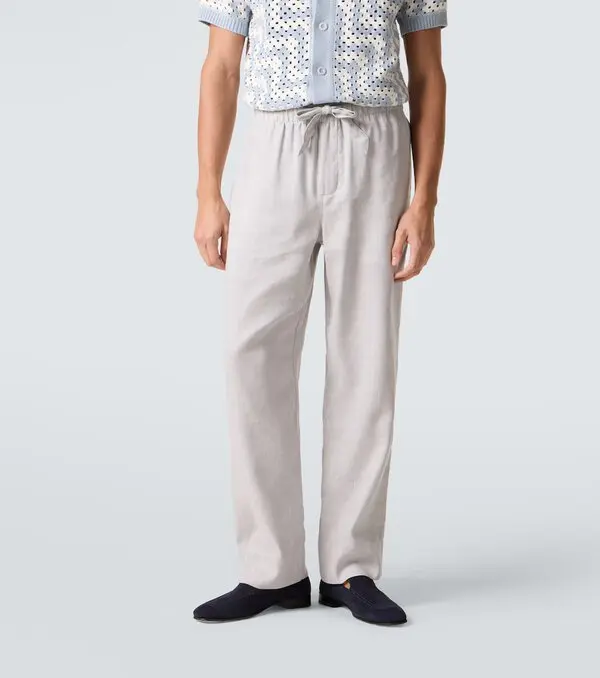 Frescobol Carioca Luan Straight Pants - Grey