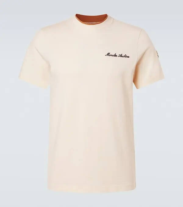 Moncler Archivio Cotton Jersey T-shirt - White