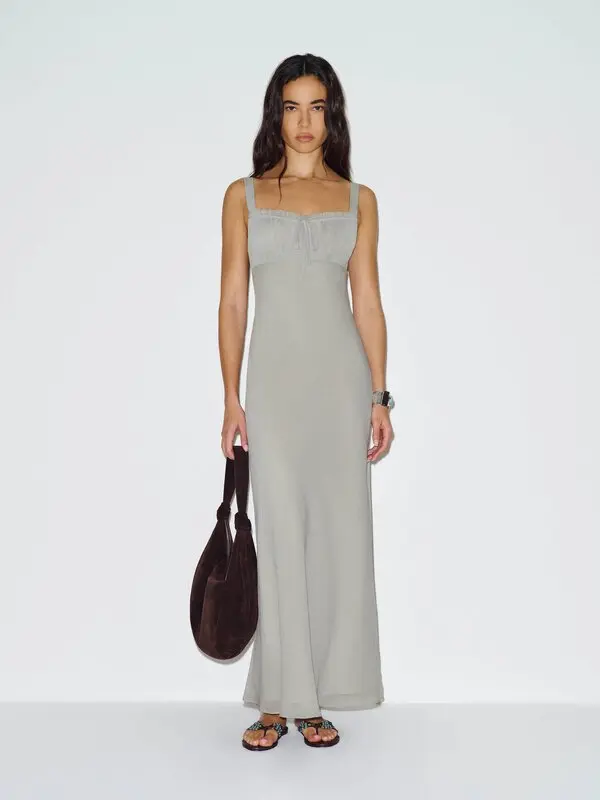 REFORMATION Liliosa Dress - Grey