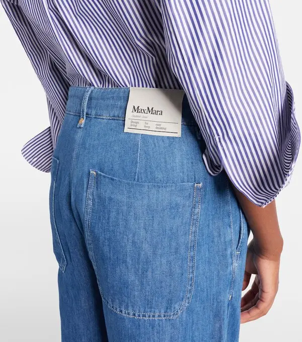 Max Mara Astice Wide-leg Jeans