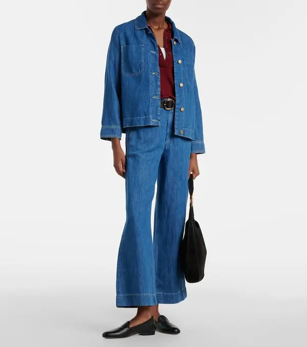 Max Mara Astice Wide-leg Jeans
