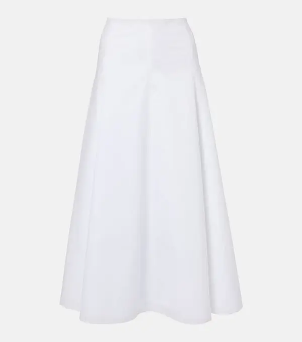 Jacquemus Triangle Cotton-blend Midi Skirt