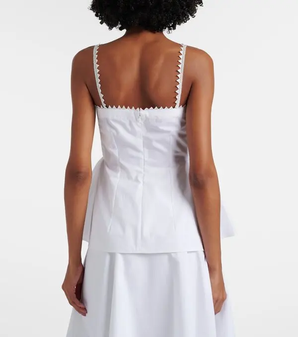 Jacquemus Traversin Peplum Top