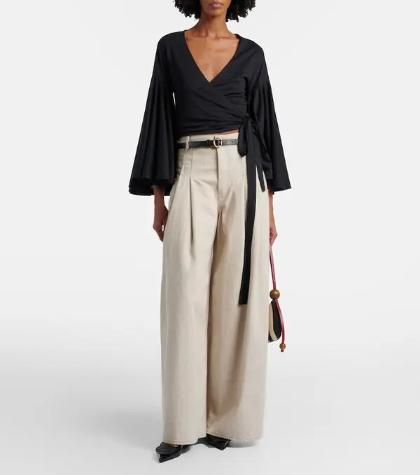 Jacquemus Ventadou Wrap Top