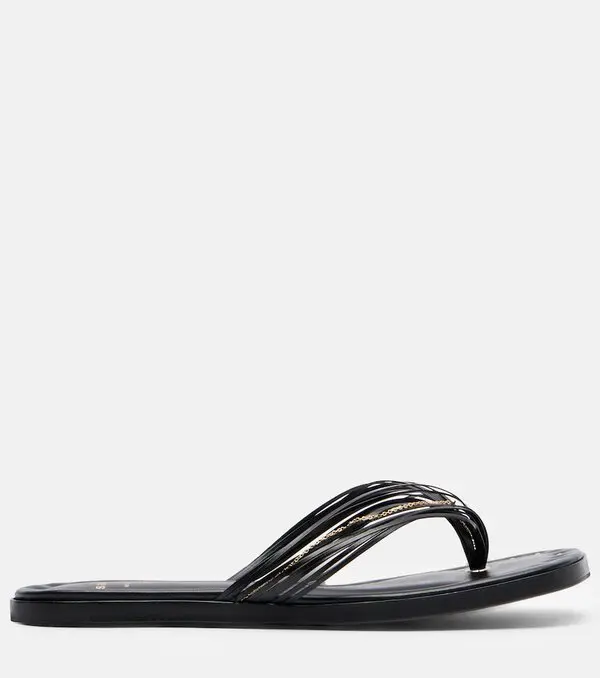Sacai Leather Thong Sandals