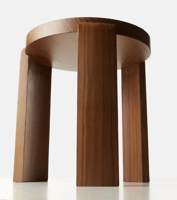 LOUISE ROE Spina Pine Stool