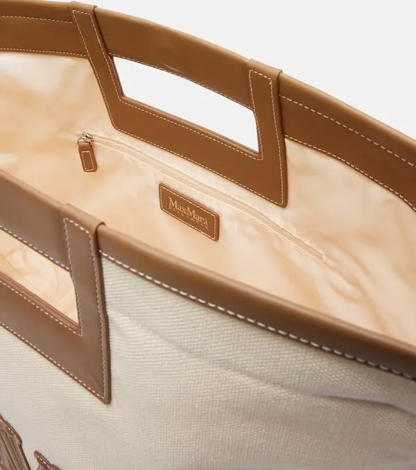 Max Mara Small Canvas Tote Bag