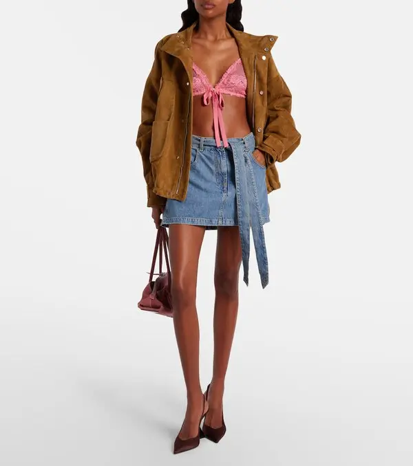 Attico Lace Bra Top