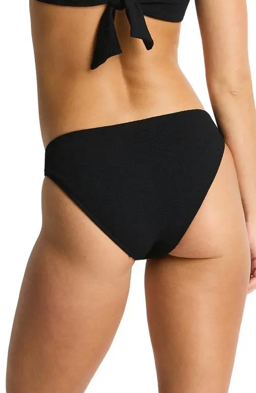 SEA LEVEL Ring Bikini Bottom - Black