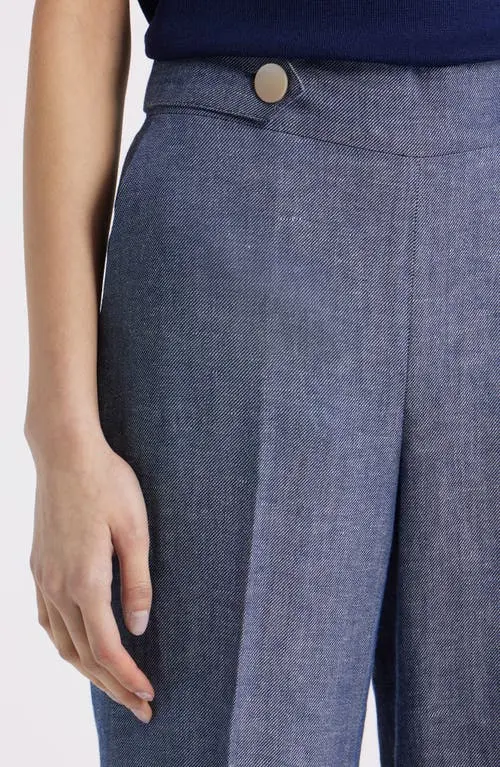 Anne Klein Cropped Wide Leg Pants