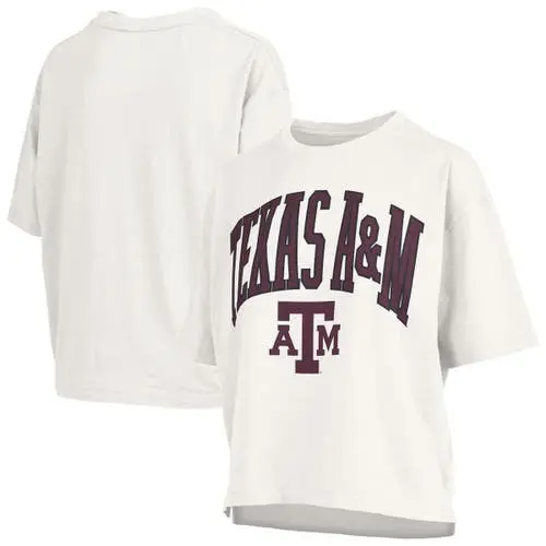 PRESSBOX Texas A&m Aggies Nelson T-shirt - White