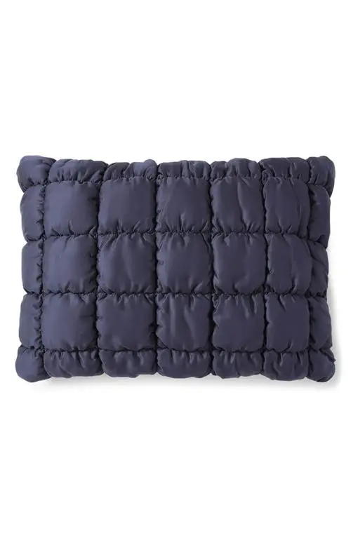 SUNDAY CITIZEN Puff Squares Set Of 2 Pillow Shams - Baritone Blue