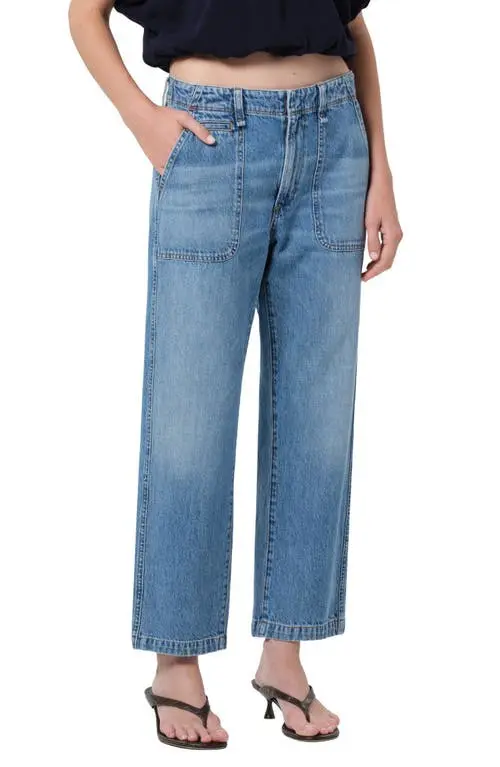 Citizens Of Humanity Winslow Utility Ankle Jeans - Rowena Light/medium Indigo