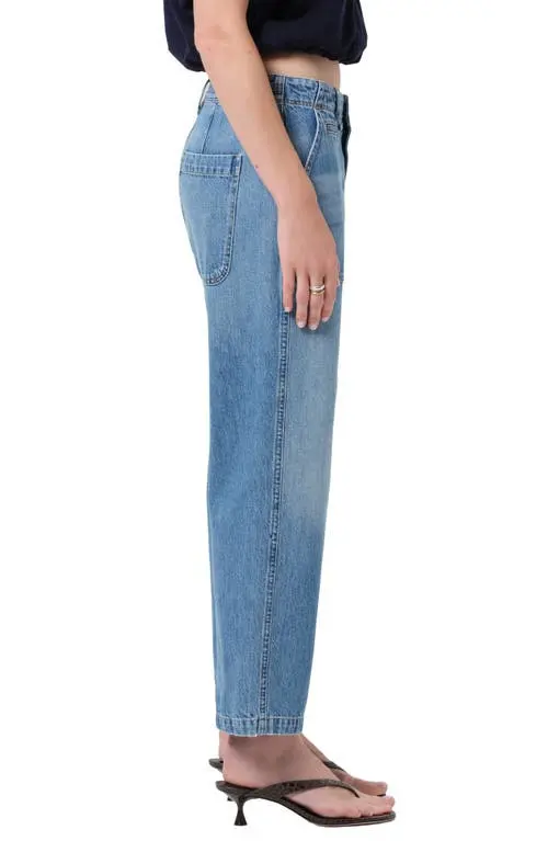 Citizens Of Humanity Winslow Utility Ankle Jeans - Rowena Light/medium Indigo