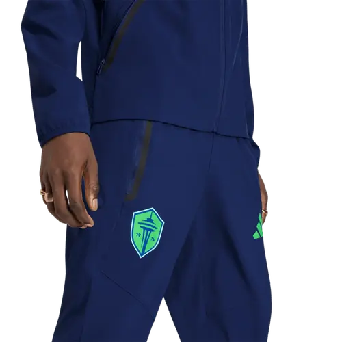 Adidas Seattle Sounders Fc Tiro Travel Pants - Navy