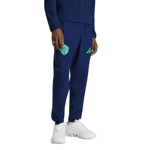 Adidas Seattle Sounders Fc Tiro Travel Pants - Navy