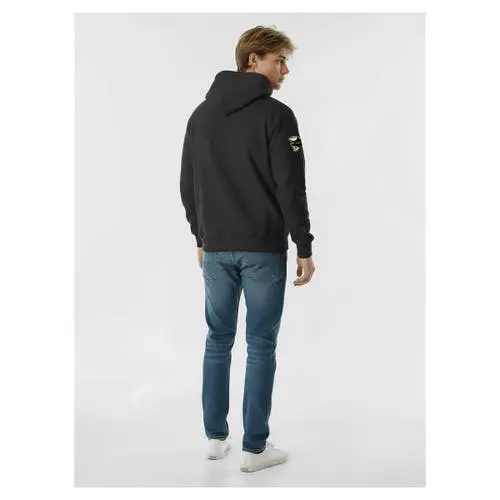 Champion San Diego Padres Reverse Weave Chenille Hoodie - Black